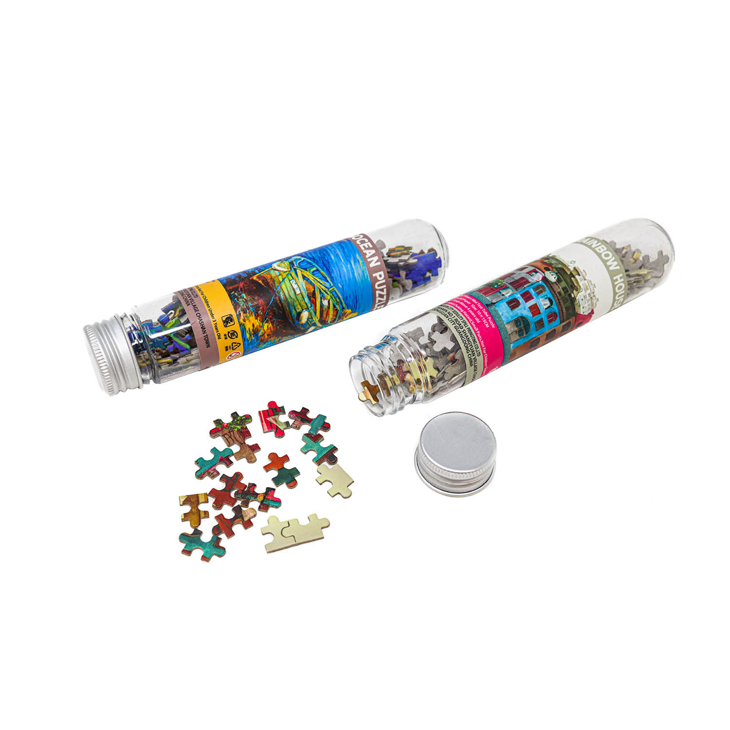 test tube puzzle - BrandArt