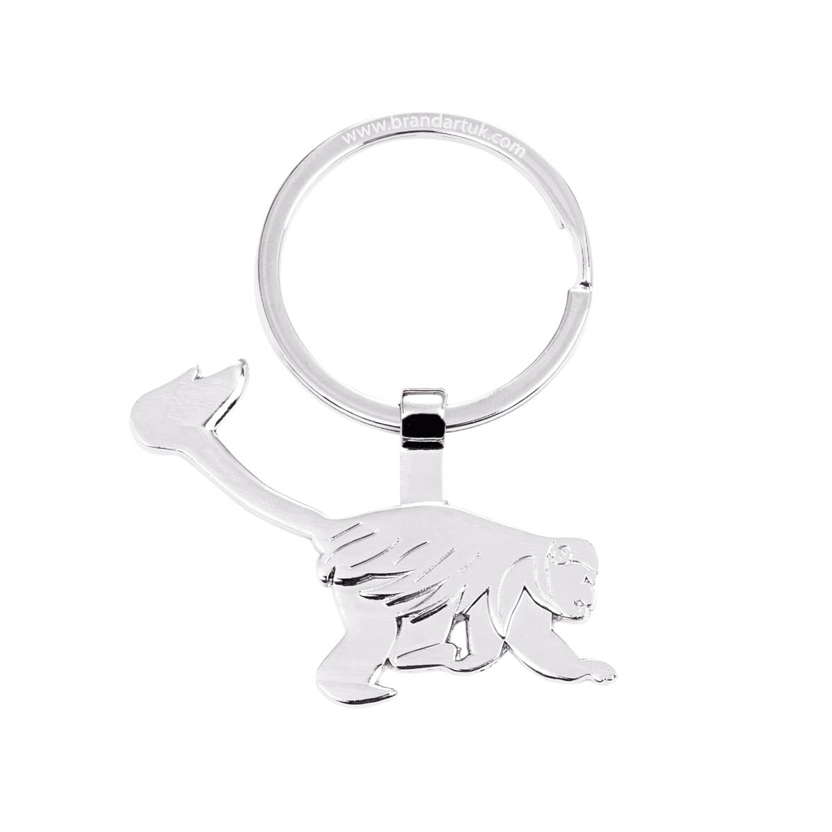 colobus monkey keyring - BrandArt