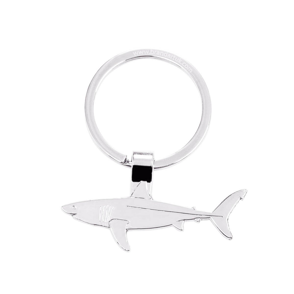 great white shark keyring - BrandArt