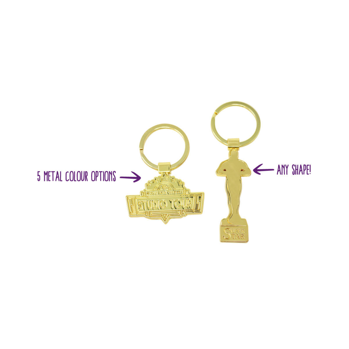 Bespoke Metal Keyring - BrandArt