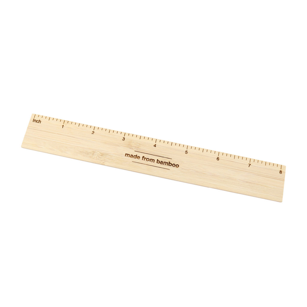 Full Colour Bamboo Ruler - BrandArt